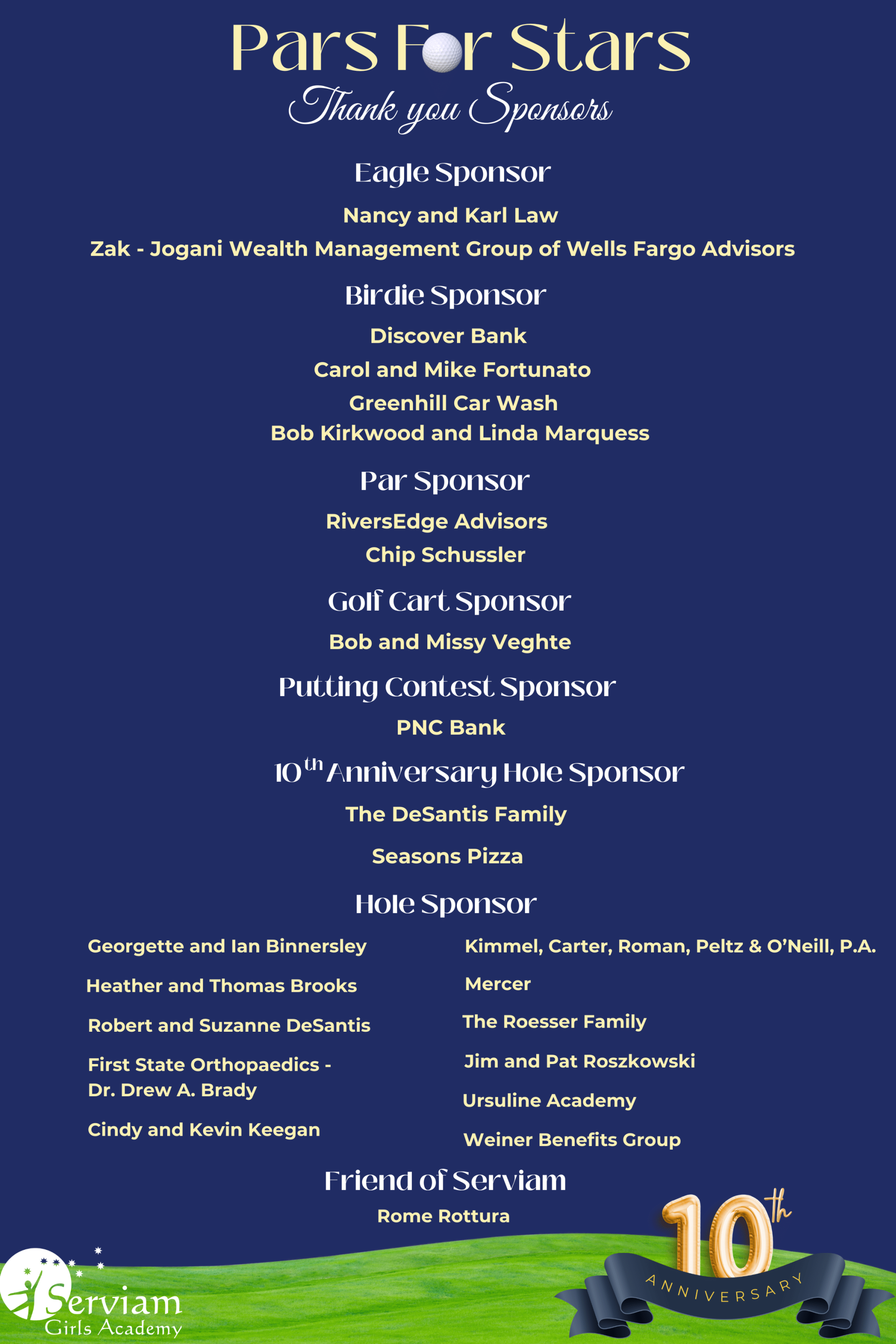 Last Years Pars For Stars | Serviam Girls Academy